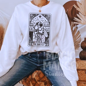 The Barfly Tarot Card SVG PNG, Funny Alcohol Sublimation Design, Witchy ...