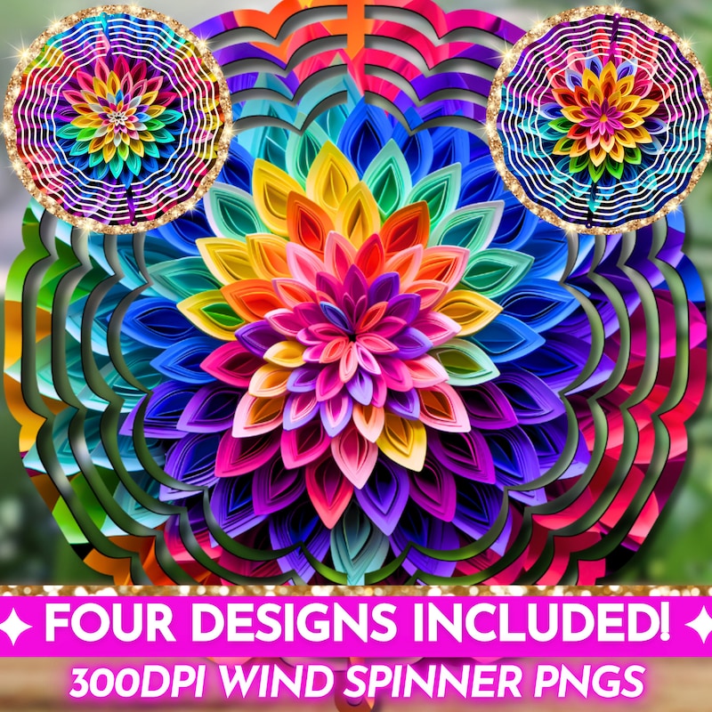 Windspinners Template - Etsy