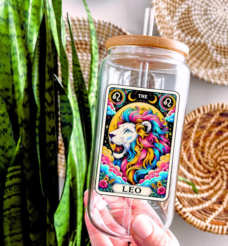 The Leo Tarot Card PNG, Zodiac Sublimation Design, Witchy Vibes ...