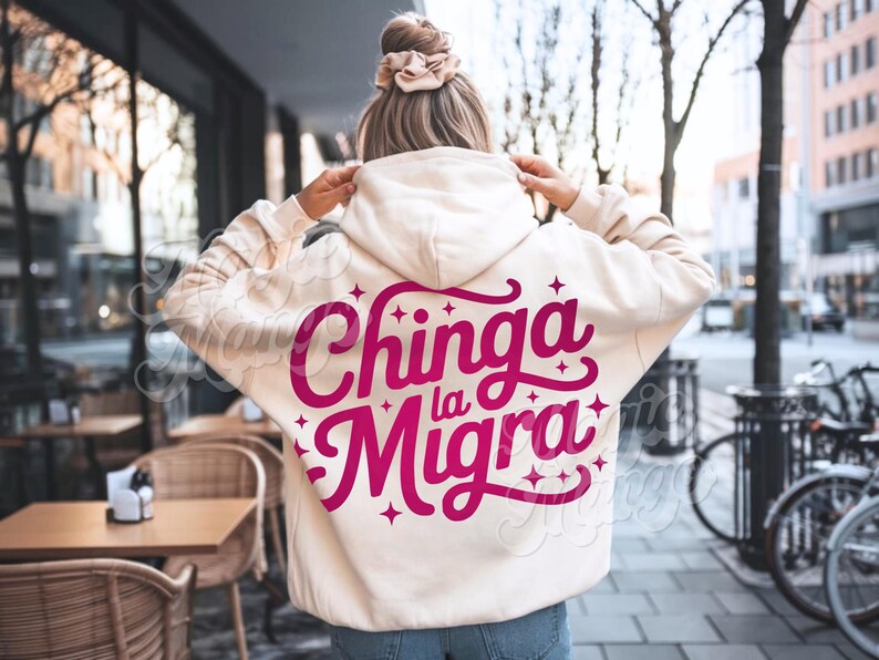 Chinga La Migra PNG SVG, Anti-ice Activism Spanish T-shirt Sublimation ...