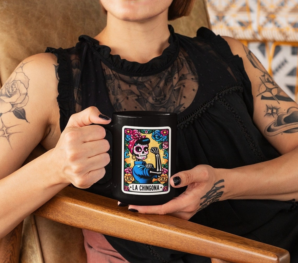 La Chingona Tarot Card PNG, Funny Mexican Sublimation Design, Spanish ...