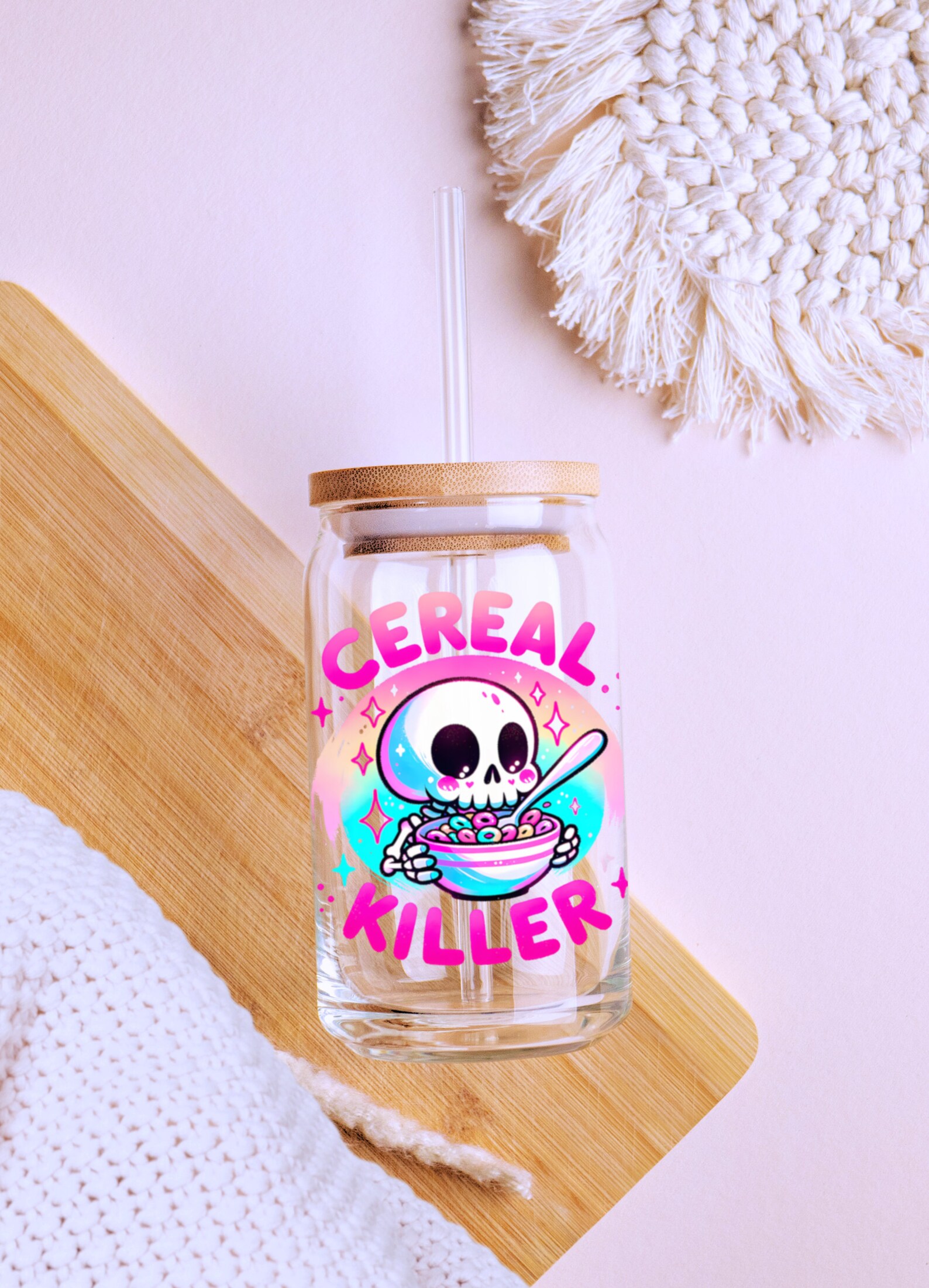 Cereal Killer PNG, Sarcastic Skeleton Sublimation Design, Trendy Skull ...