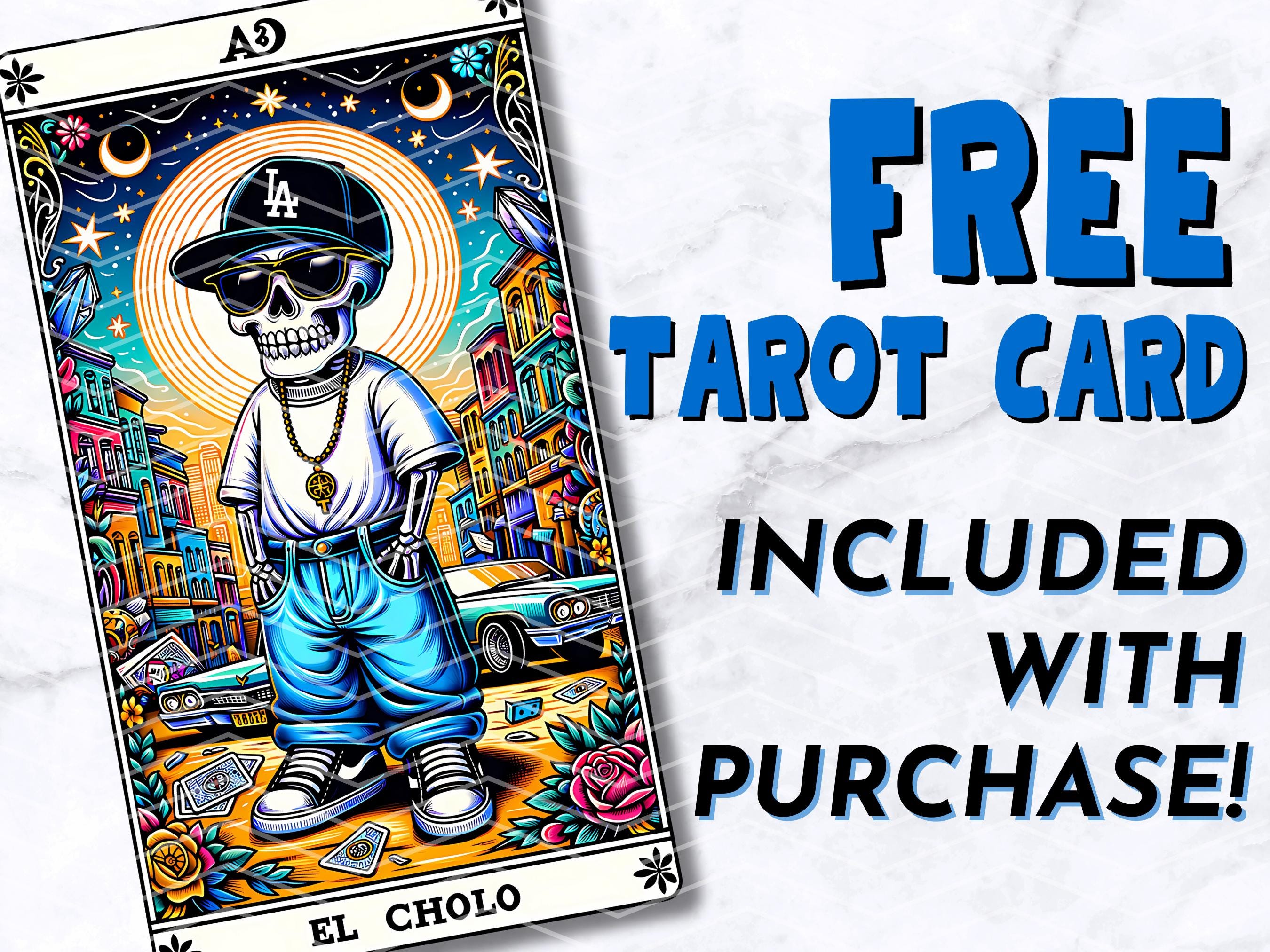 El Cholo Tarot Card PNG, Funny Mexican Chingón Sublimation Design ...
