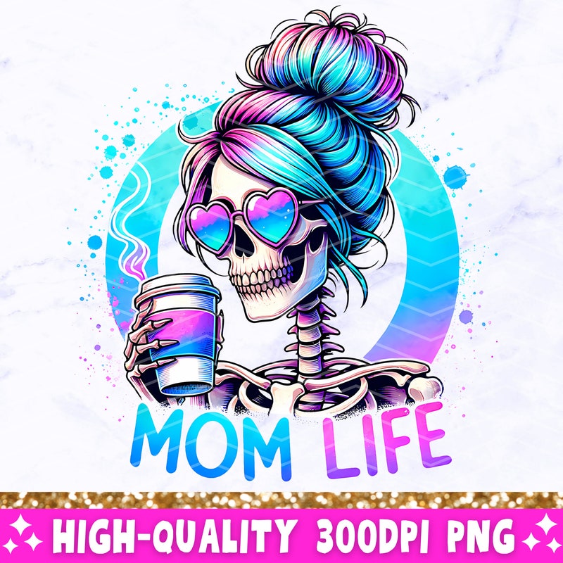 Mom Skeleton Svg - Etsy