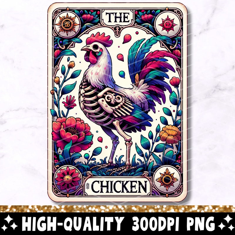 Chicken Card - Etsy