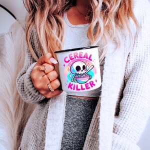 Cereal Killer PNG, Sarcastic Skeleton Sublimation Design, Trendy Skull ...