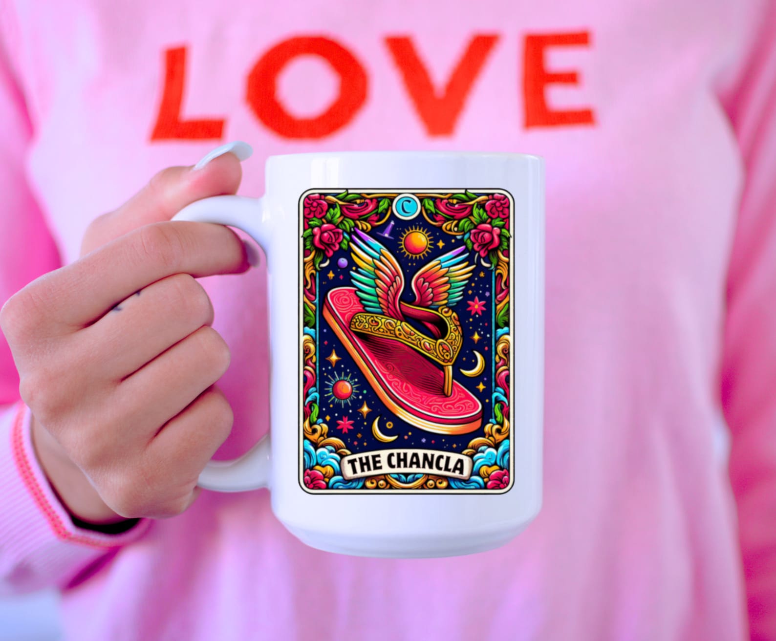 The Chancla Tarot Card PNG, Funny Mexican Sublimation Design, Spanish ...