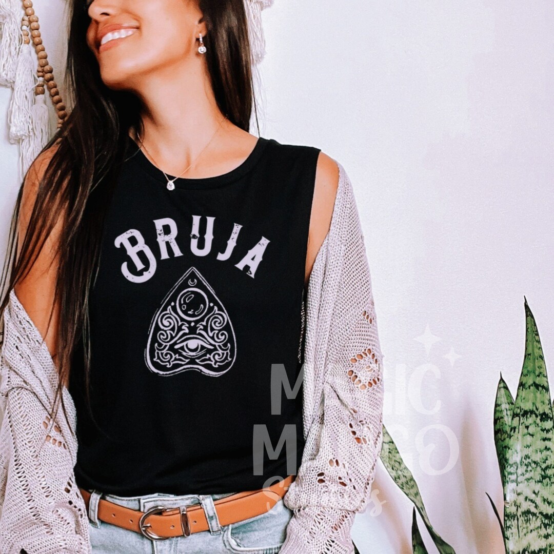 Bruja Latina Witch Spanish T-shirt Design, Latina PNG, Instant Download ...