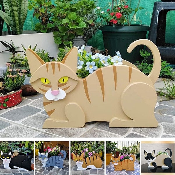 Planter Box Cat - Etsy