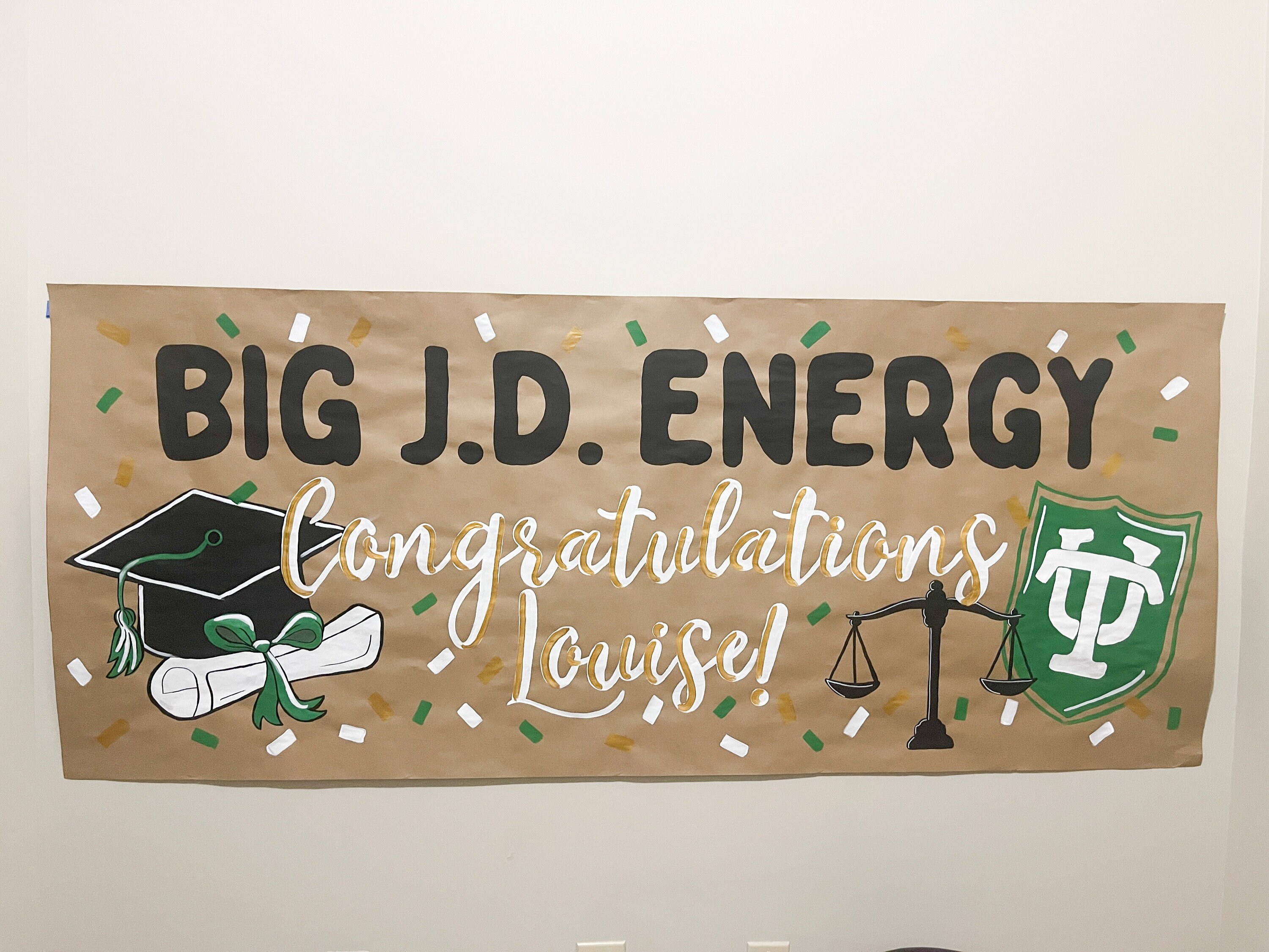 Personalized Hand Painted Banner Sign for GRADUATION PARTIES - Etsy