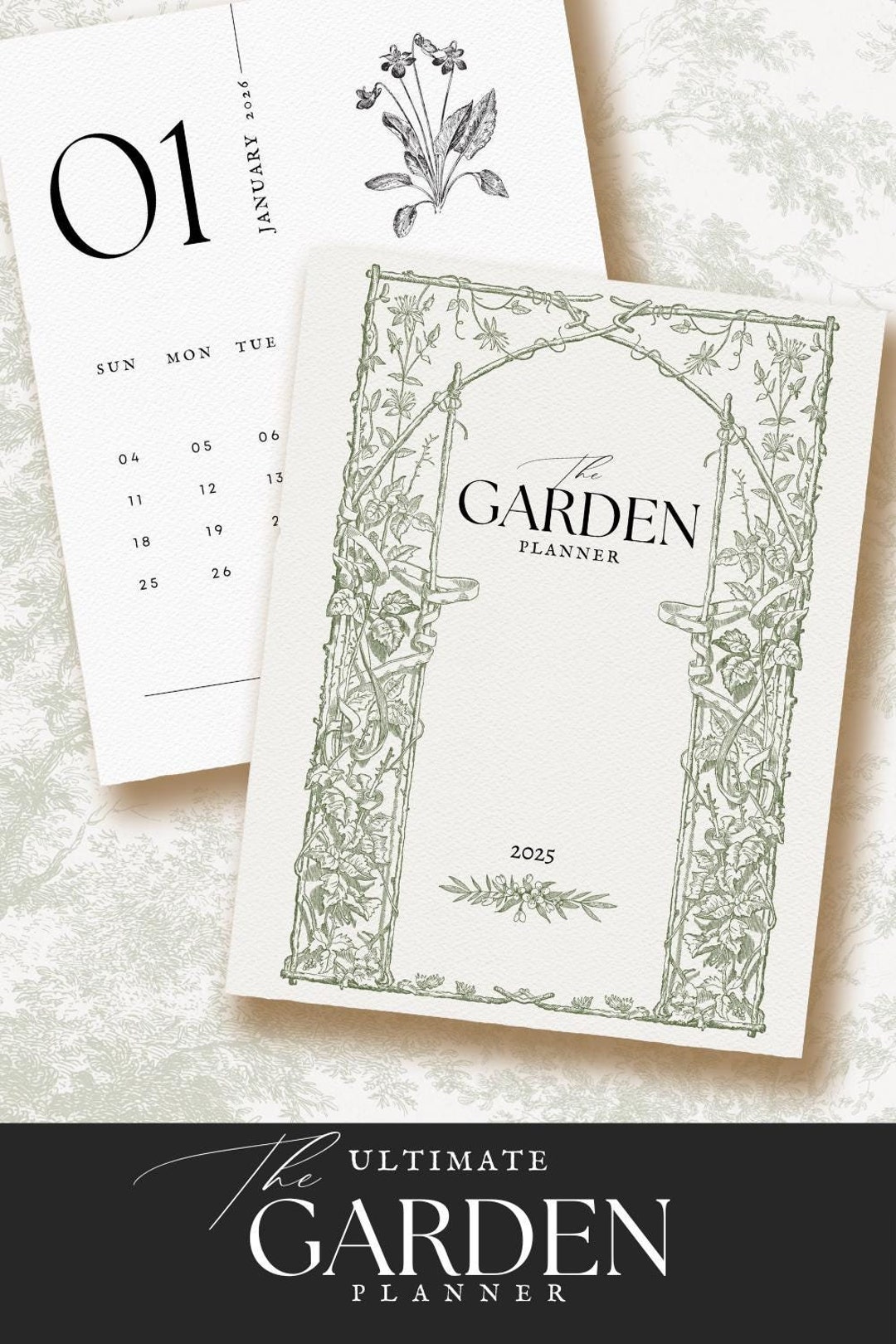 Gardening Planner Printable Companion Planting Garden Journal Plant ...