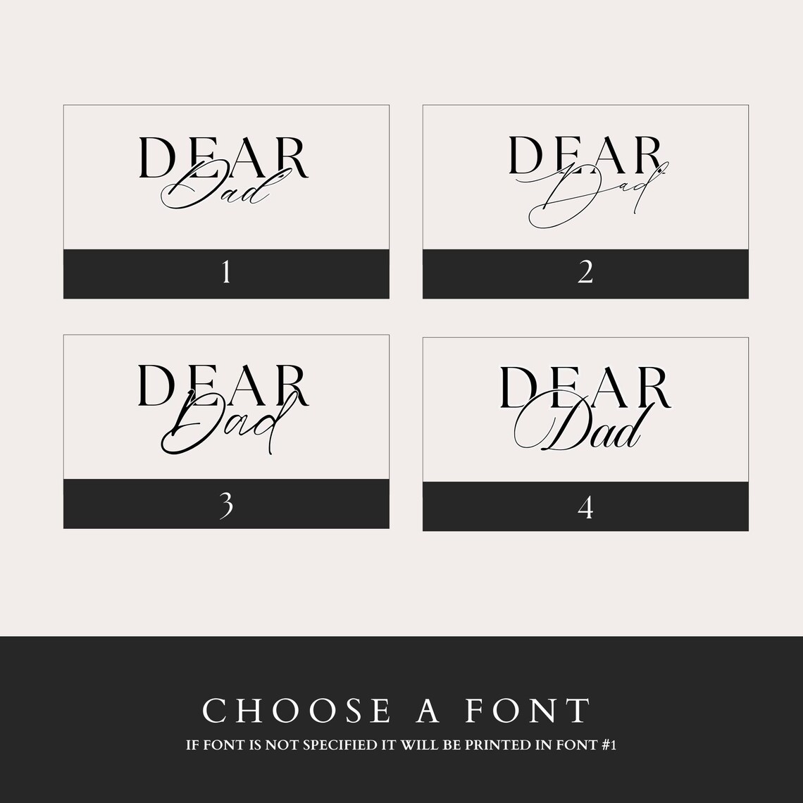 Dear Dad Custom Notebook Gift, Personalized Gift for Dad, Letters to My ...