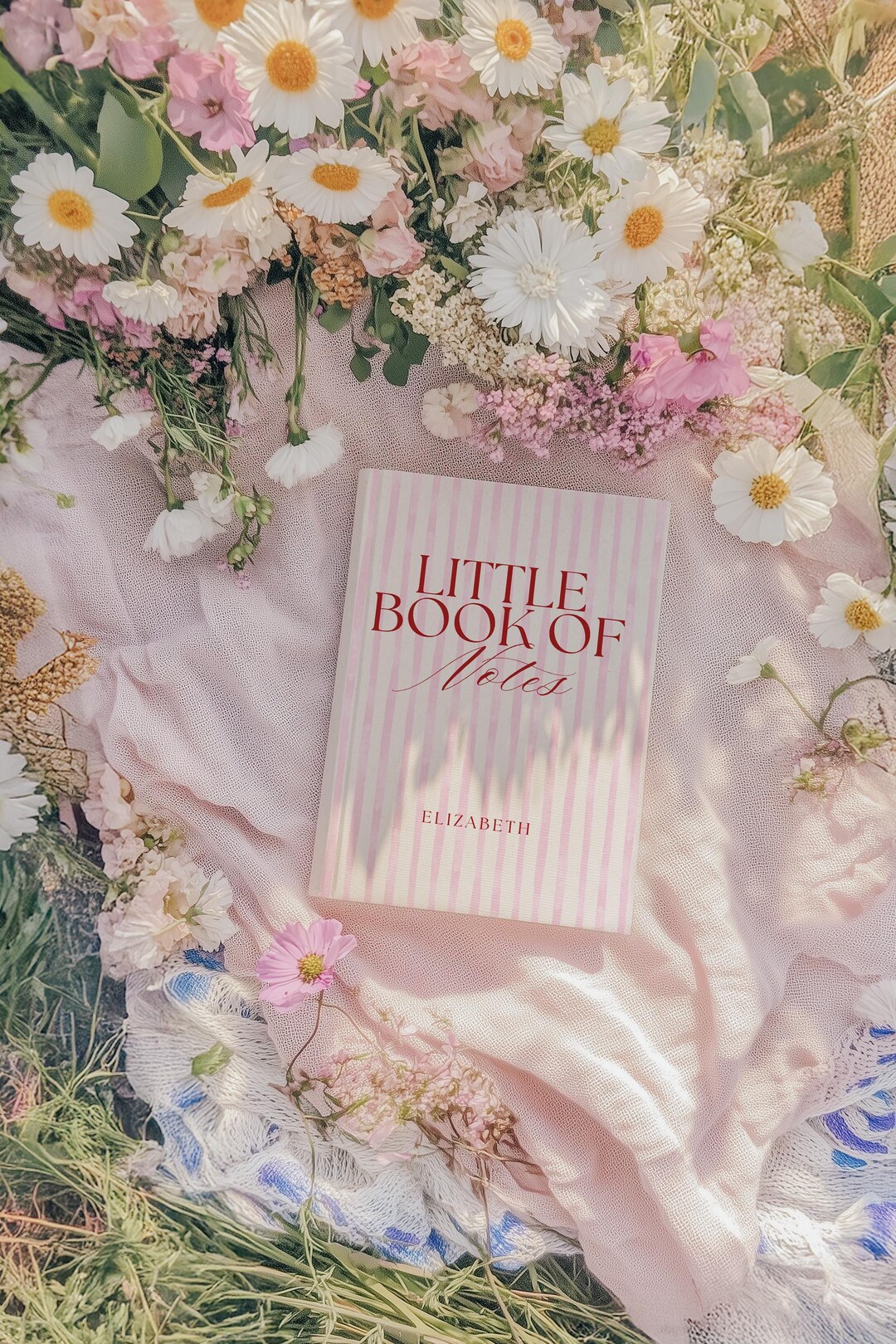 Coquette Personalized Notebook Little Book of Notes Custom Name Journal ...