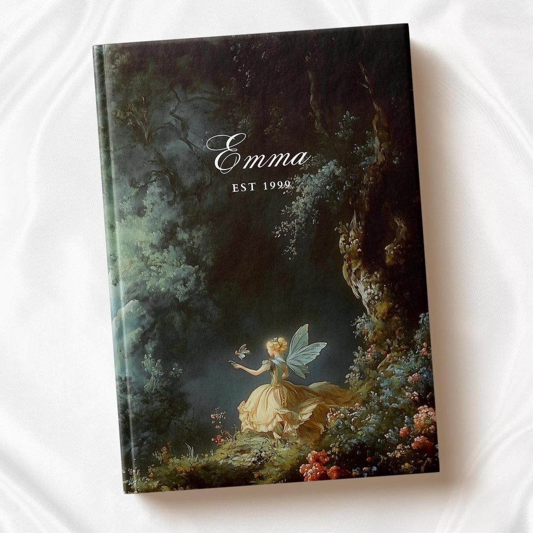 Fairycore Gift Personalized Journal Custom Notebook Personalized Gift ...