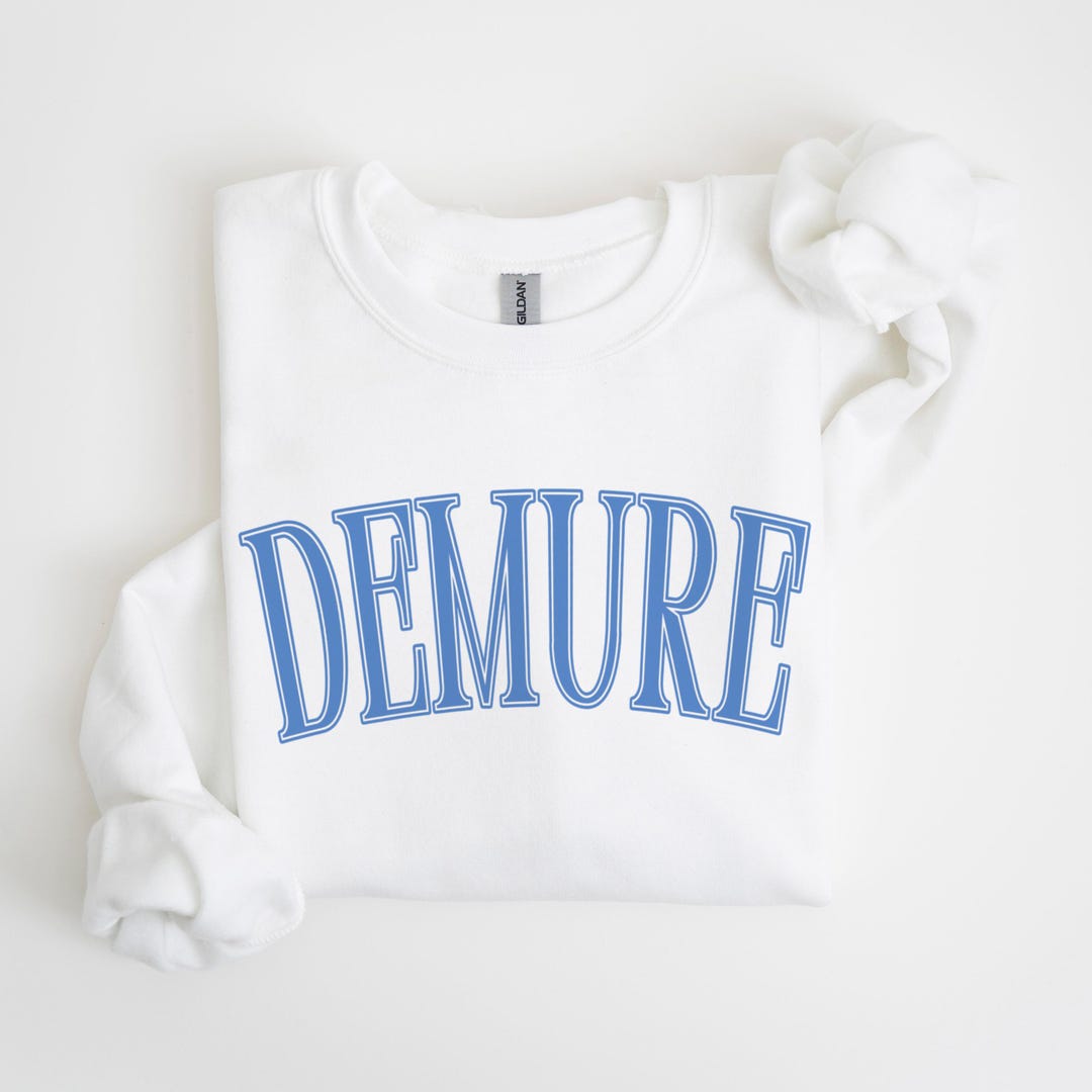 Demure Shirt, Very Demure Meme Shirt, French Aesthetic, Minimalist ...