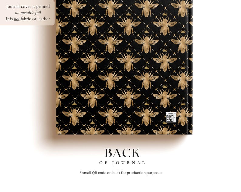 Bumble Bee Personalized Notebook Teacher Gift for Student, Dark ...
