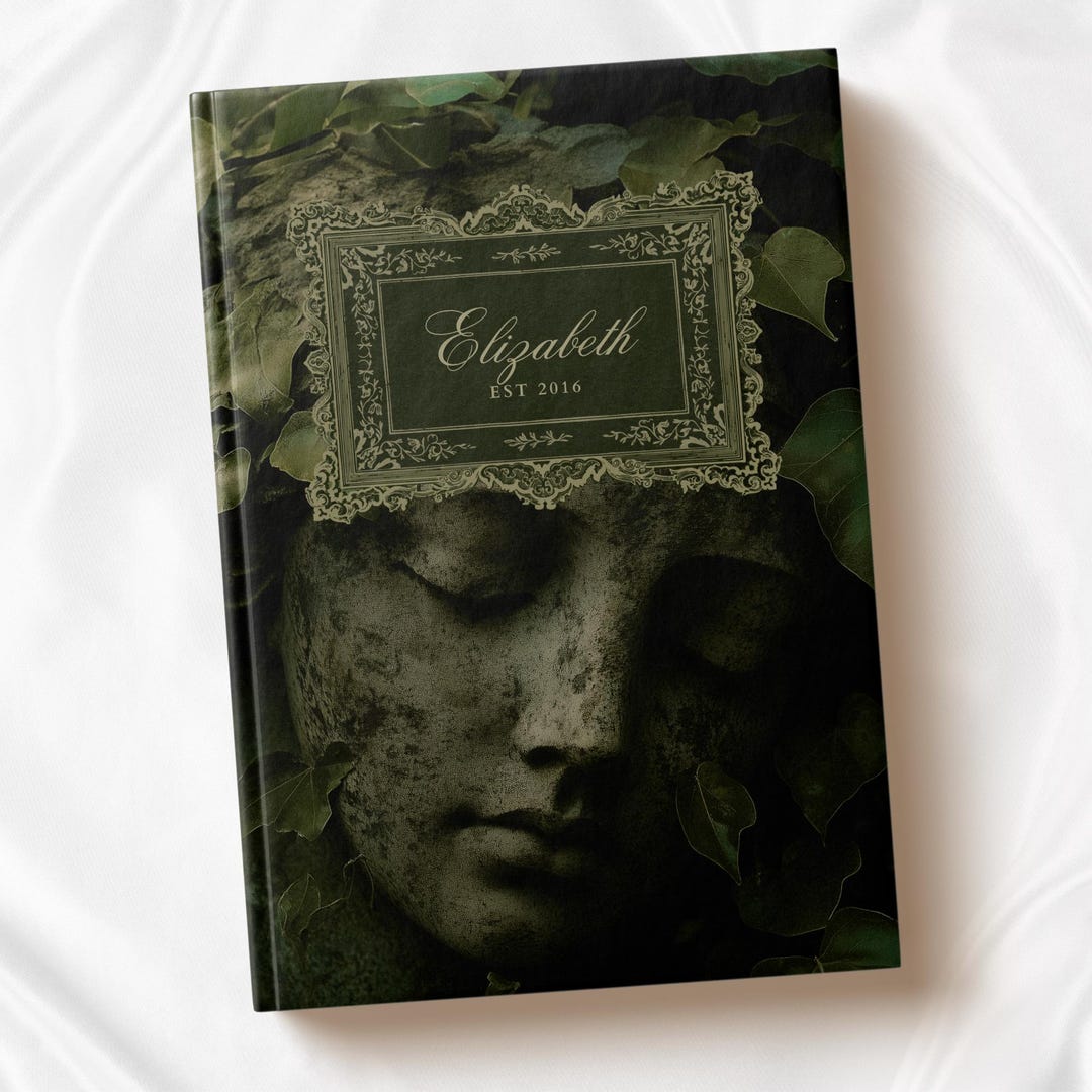 Goblincore Custom Notebook Personalized Journal Dark Academia Gift ...