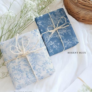 French Toile Gift Wrapping Paper – Elegant Vintage Gift Wrap for ...