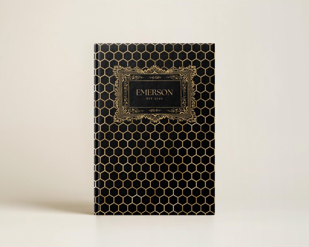 Bumble Bee Personalized Notebook Teacher Gift for Student, Dark ...