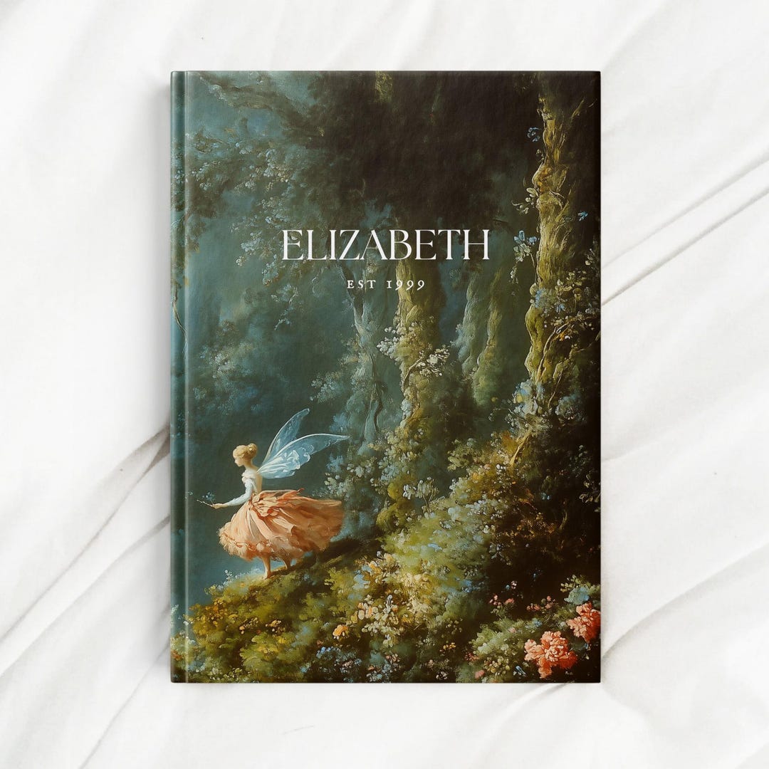 Fairycore Personalized Notebook Custom Journal Personalized Diary ...