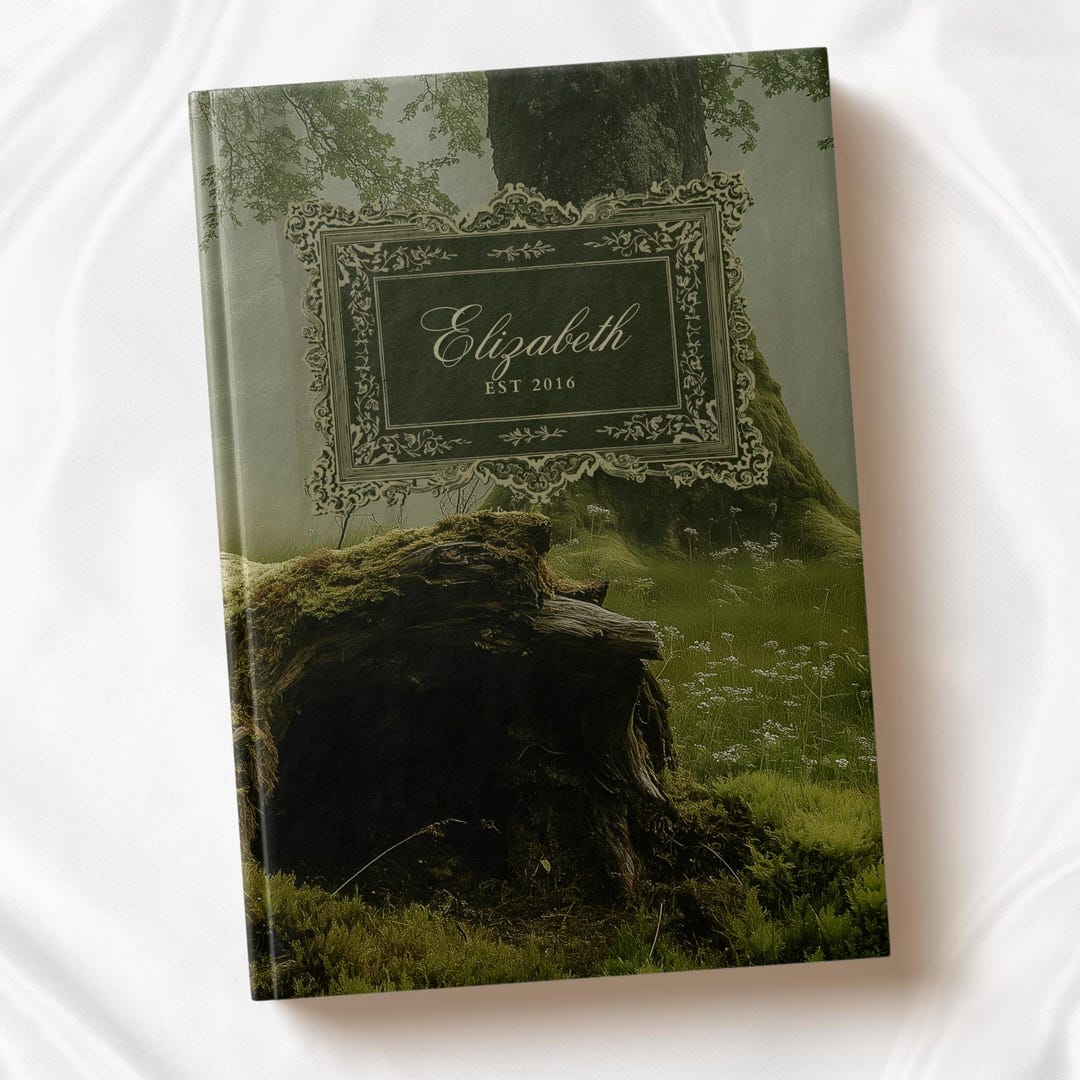 Goblincore Cottagecore Custom Notebook Personalized Journal Dark ...