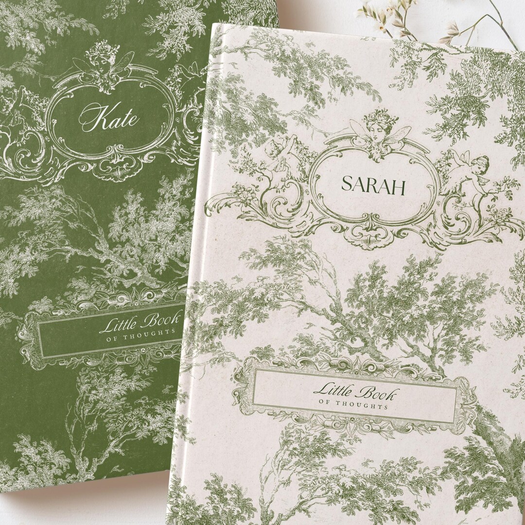 Little Book of Thoughts Personalized Journal Custom Wedding Gift for Bridesmaid Proposal Gift ...