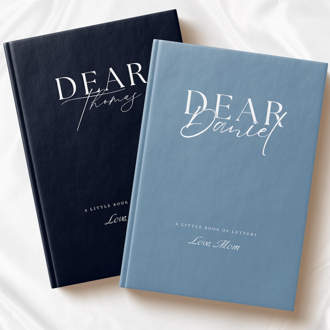 Letters to My Son Notebook, Dear Son Journal, Personalized Name Journal ...