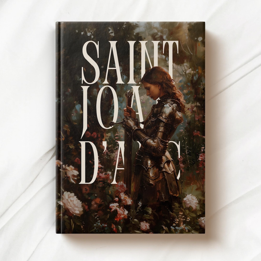 Saint Joan D Arc Catholic Notebook Journal Orthodox Christian Gift for ...