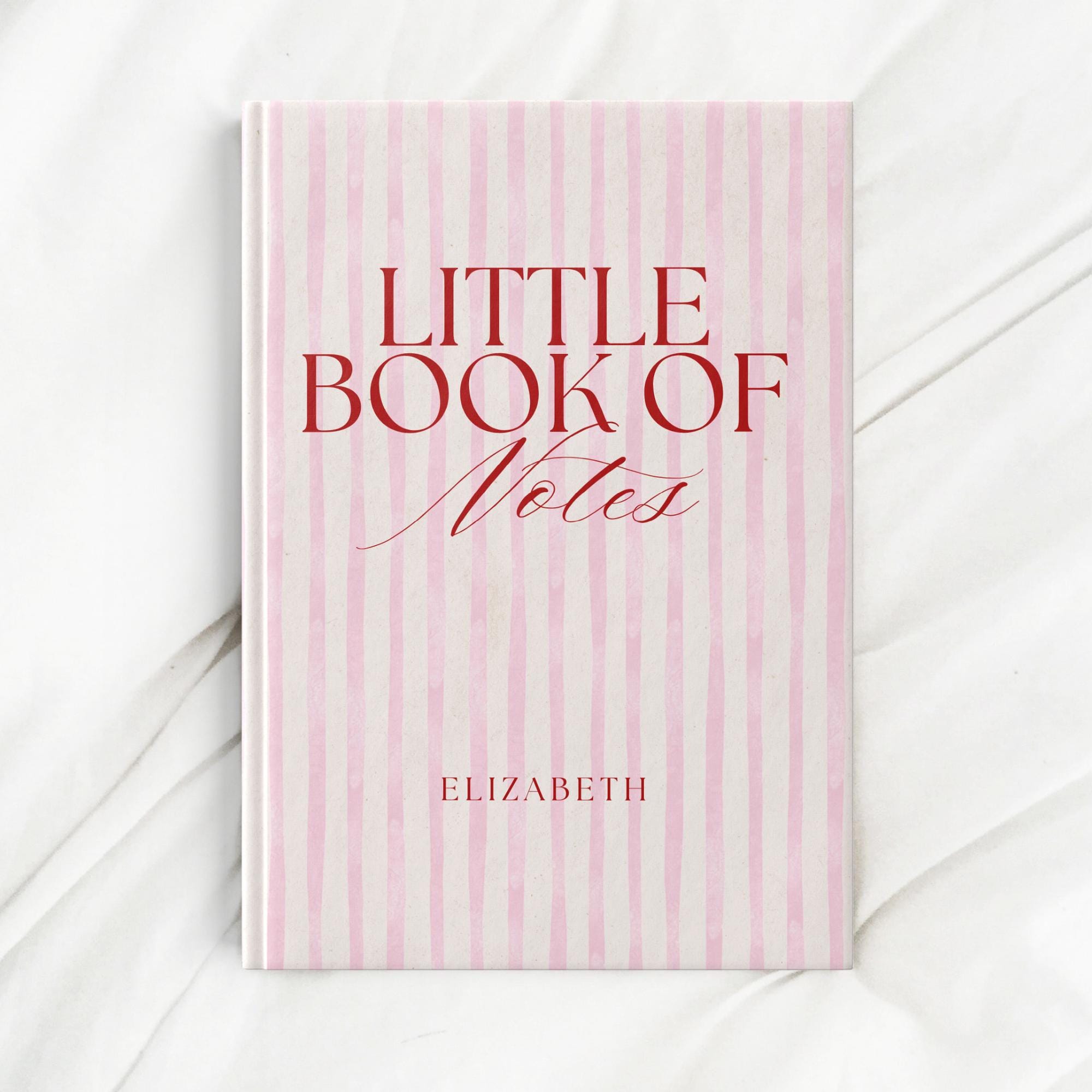 Personalized Notebook Little Book of Notes Custom Name Journal Girly ...
