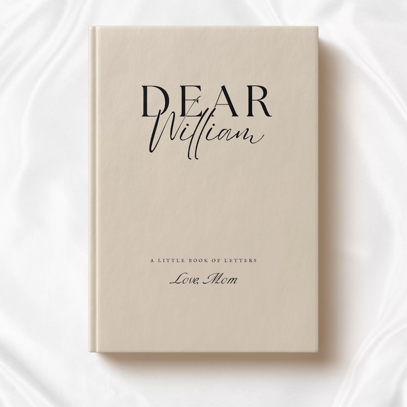 Letters to My Son Notebook, Dear Son Journal, Personalized Name Journal ...
