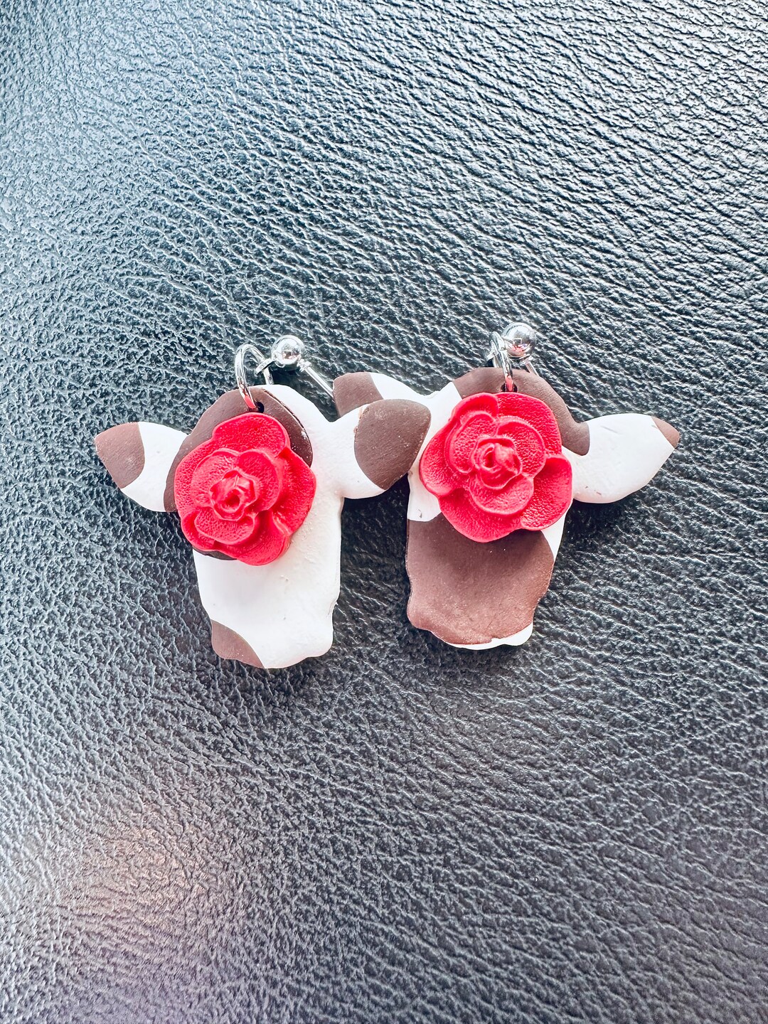 Cow With Roses - Etsy