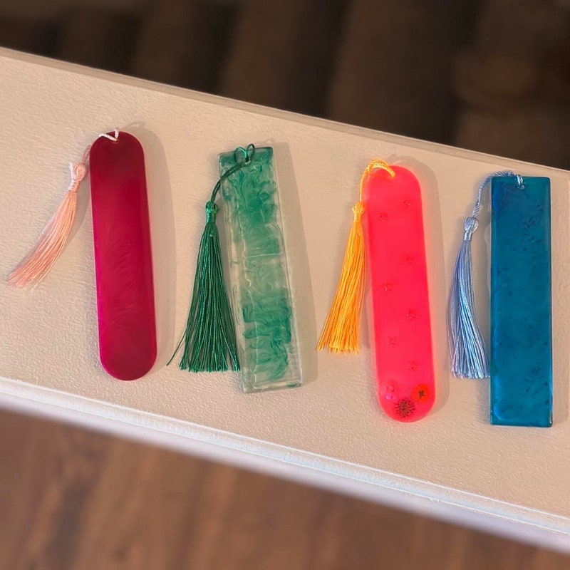 Resin Book Marks - Etsy