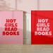 Hot Girls Read Books Art Prints, Bookish Wall Art, Reader Poster ...