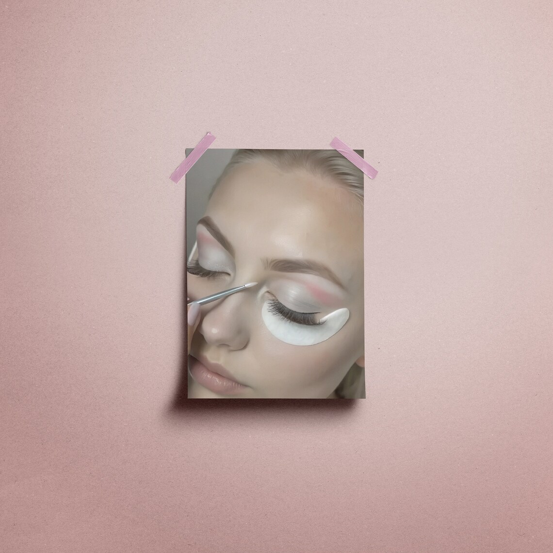 Lash Tech Prints, Esthetician Beauty Salon Wall Art, Minimalist Lashes ...