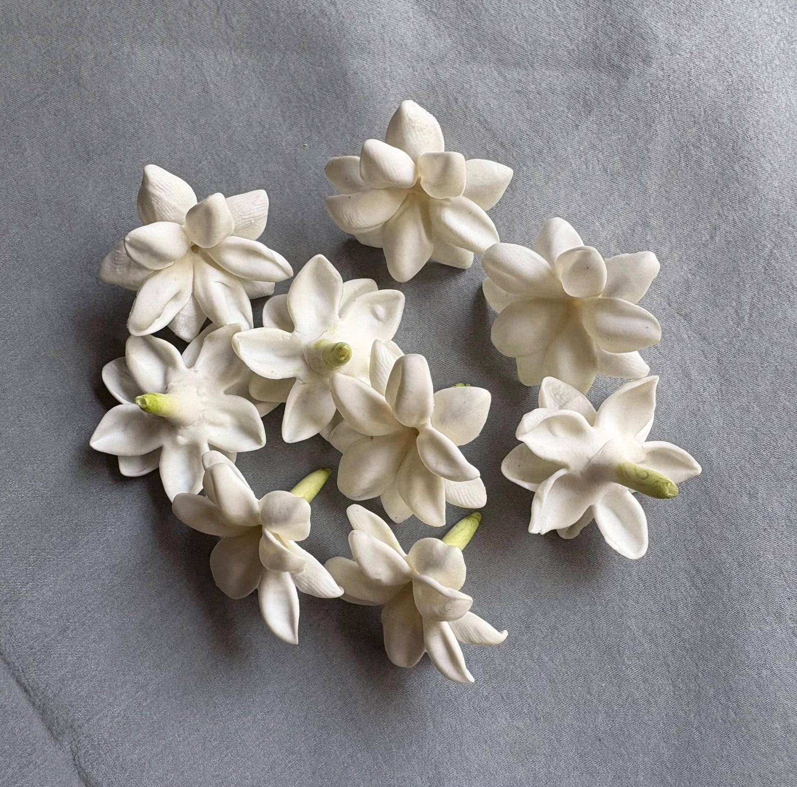 Blooming Pikake Flowers, White Flowers, Handcrafted Flowers for Lei ...