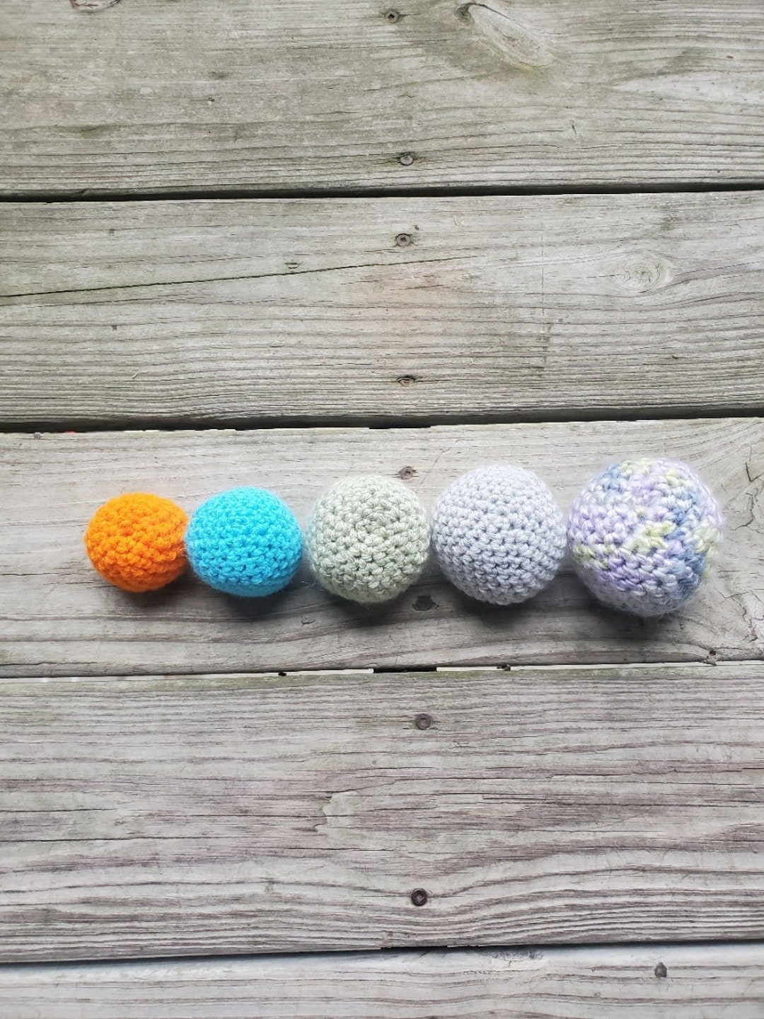 Crochet Balls- Stress Ball, Fake Snowball, Pin Cushion - Etsy