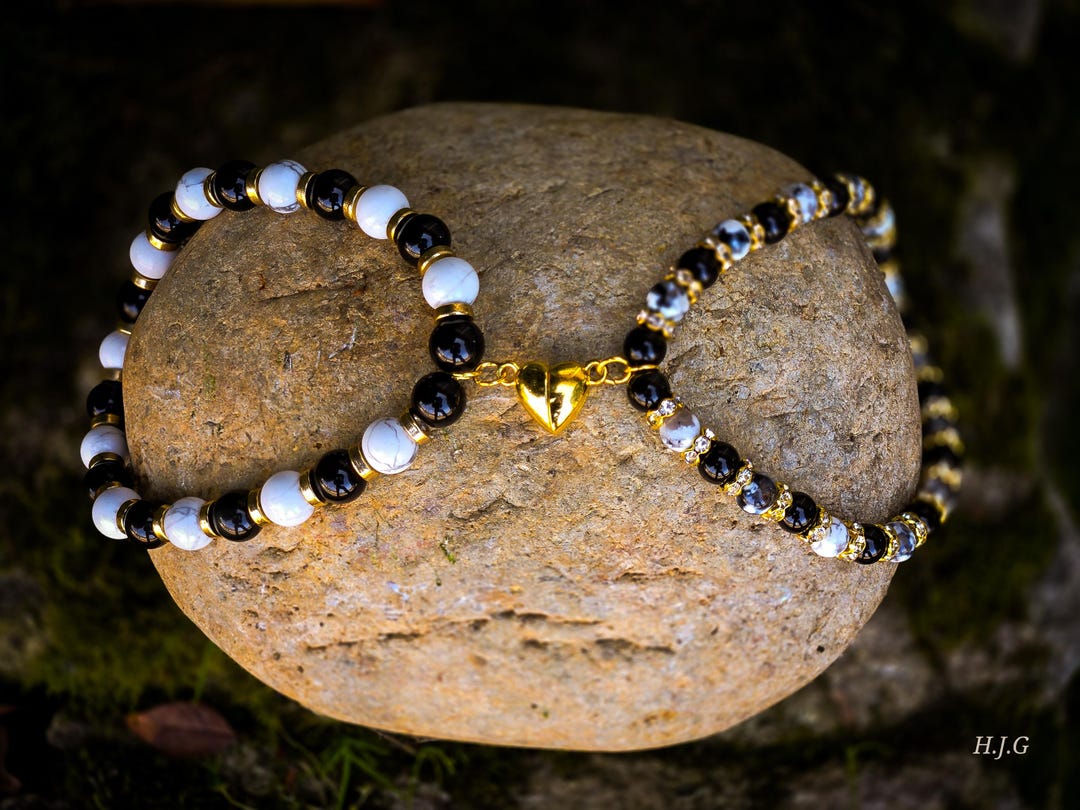 Unity in Love Magnetic Bracelet Pair - Etsy