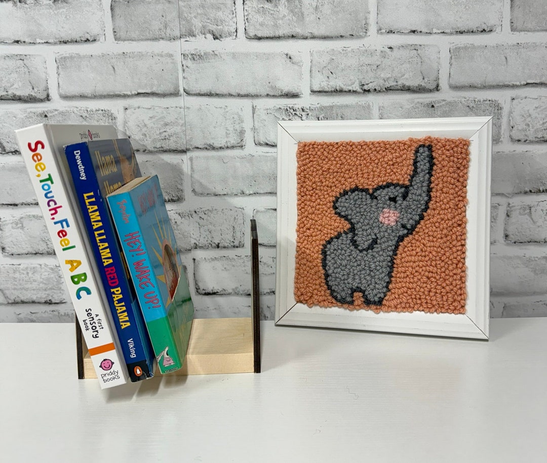Rug Hooking Kit BABY ELEPHANT - for Beginners, Crafts With Kids ...