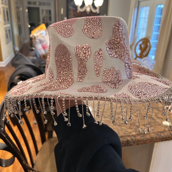 Rhinestone Cowboy Hat - Etsy