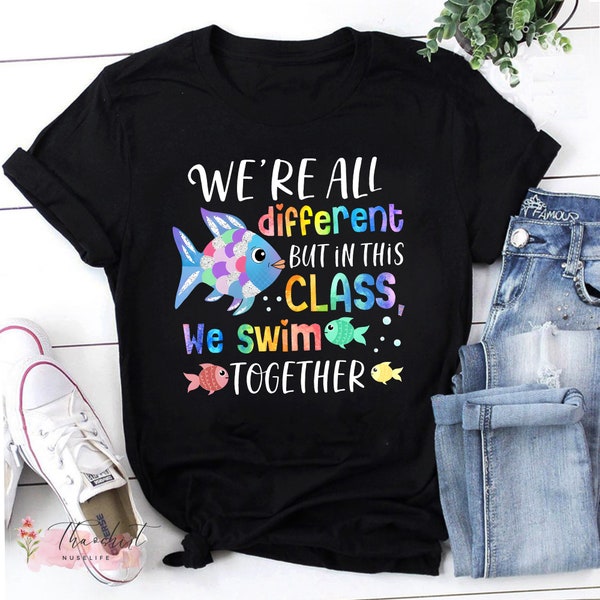 We're All Different but in This Class We Swim Together - Etsy Australia