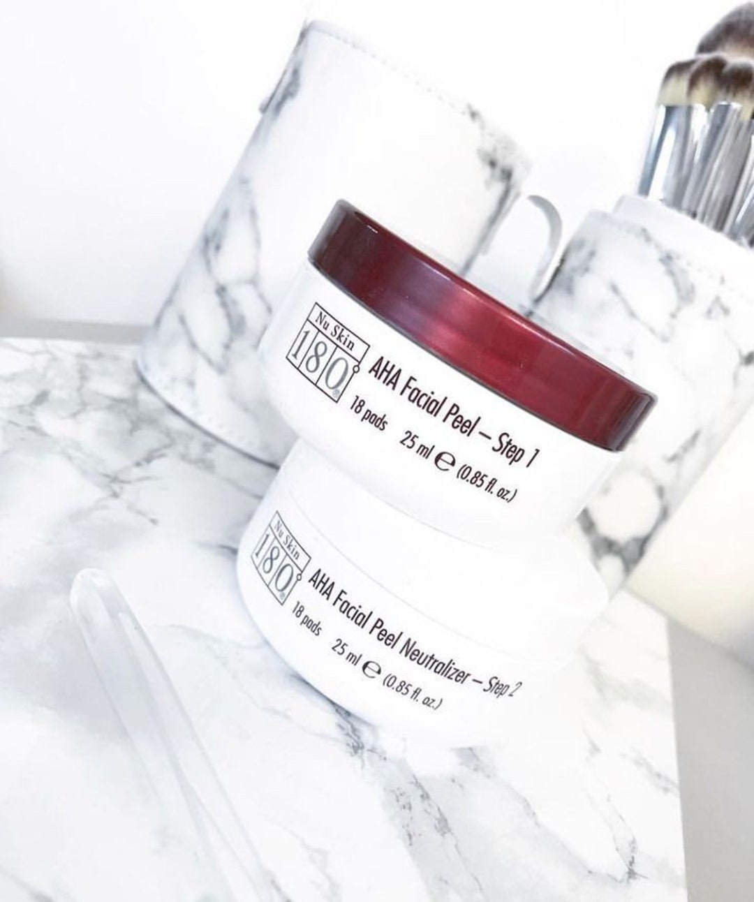 180 AHA Facial Peel Pads and Neutralizer - Etsy