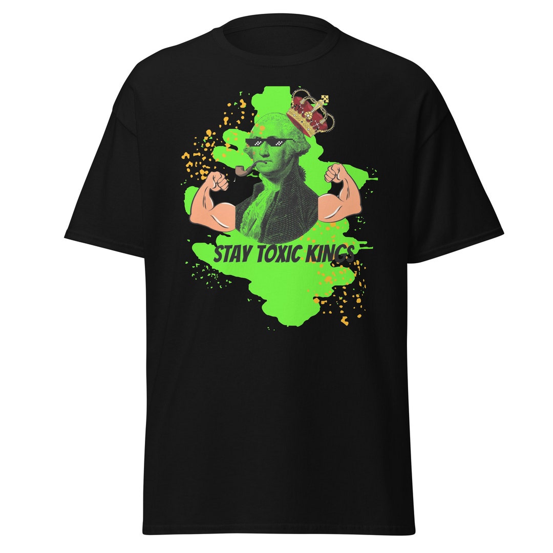 King Toxic Swole Cartoon Comic Style Art Men's - Etsy