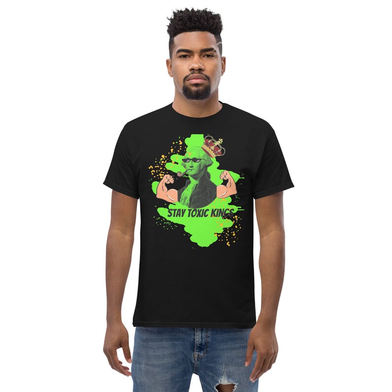 King Toxic Swole Cartoon Comic Style Art Men's - Etsy