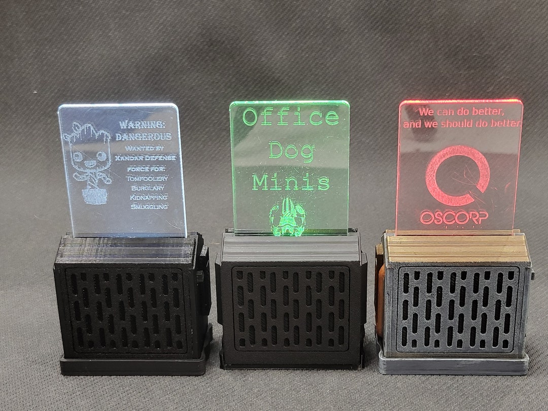 Courtyard Projector Acrylic Holo Panel Shatterpoint/legion/infinity ...