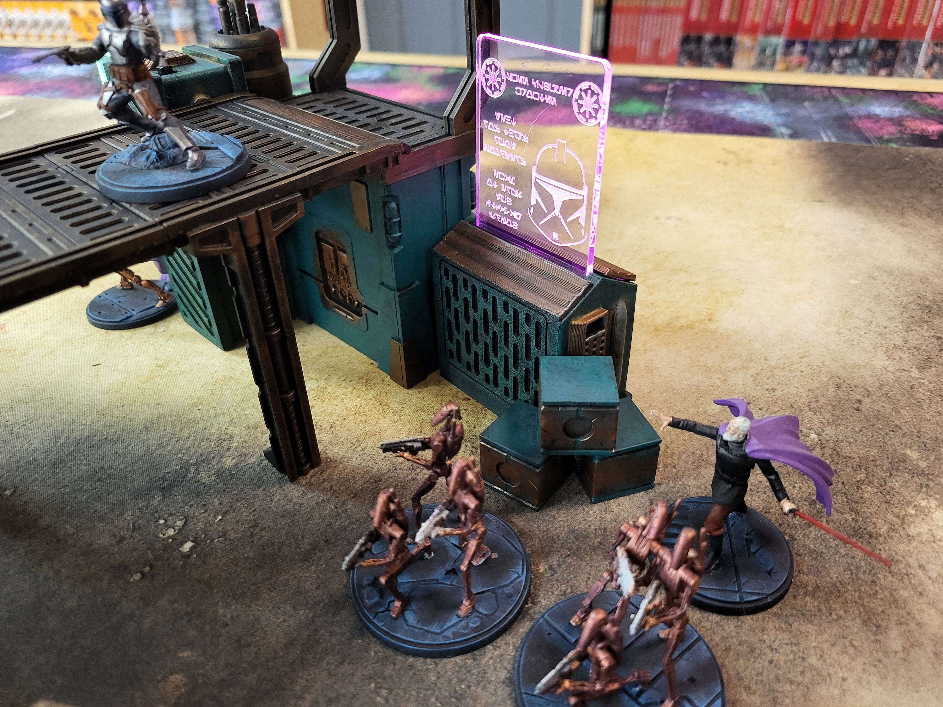 Courtyard Projector Acrylic Holo Panel Shatterpoint/legion/infinity ...