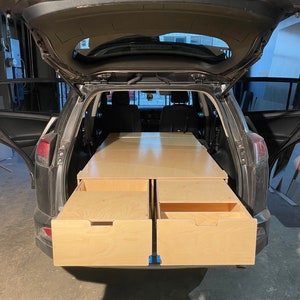 RAV-4 Sleeper Platform DIY Plans: Dual Drawer System (PDF Download) - Etsy