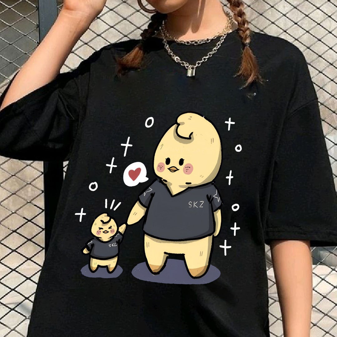 Bbokari Felix Stray Kids Chibi Fanart Shirt Yongbok Stray - Etsy