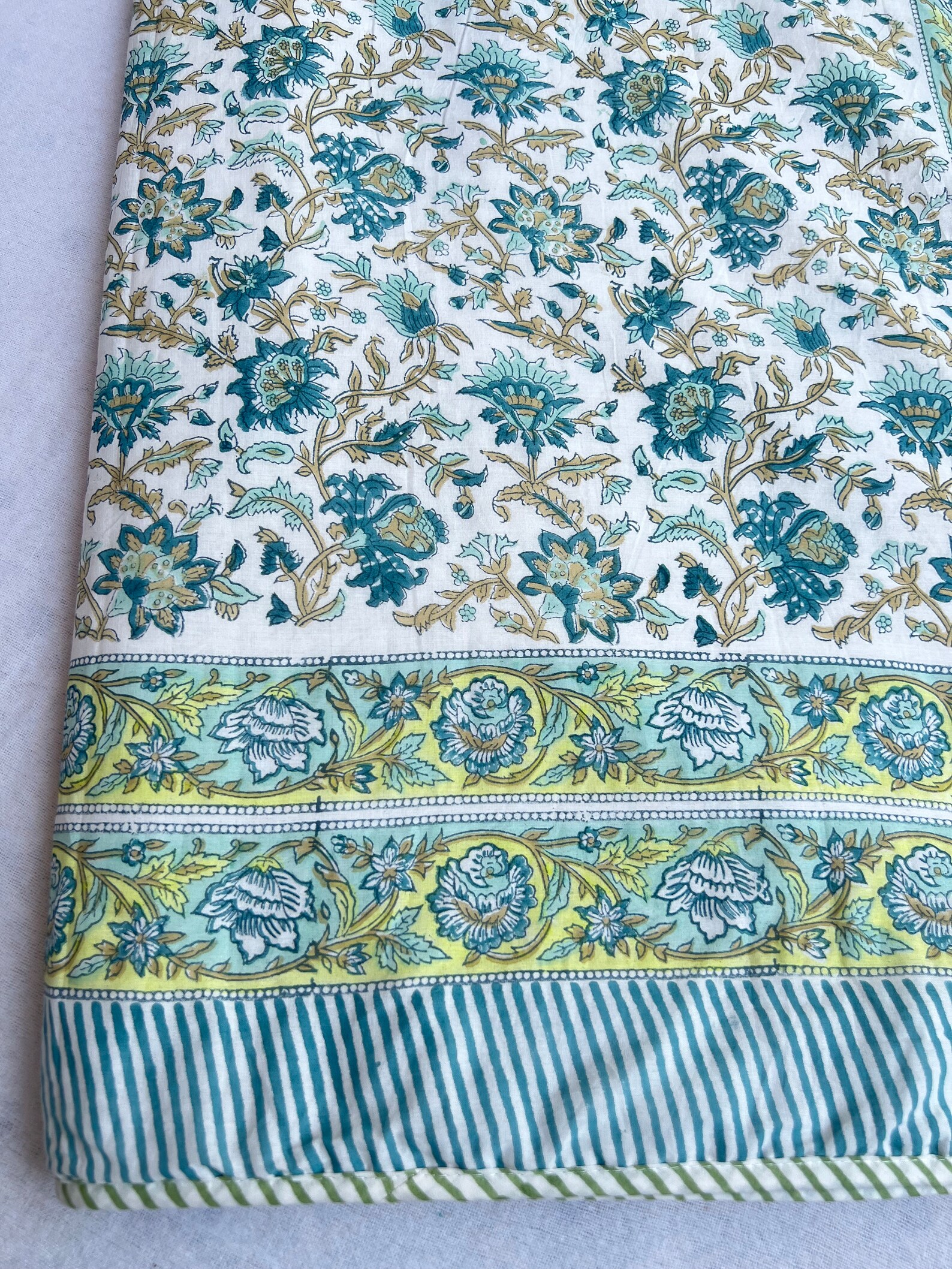 Indian Handmade Ac Blanket Reversible Dohar Ac Comforter Indian Quilt ...