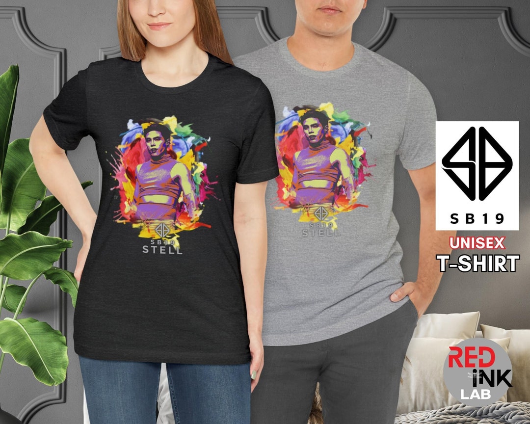 SB19 Tshirt Unisex SB19 Stell T-shirt Posterized Filipino PPOP SB19 ...