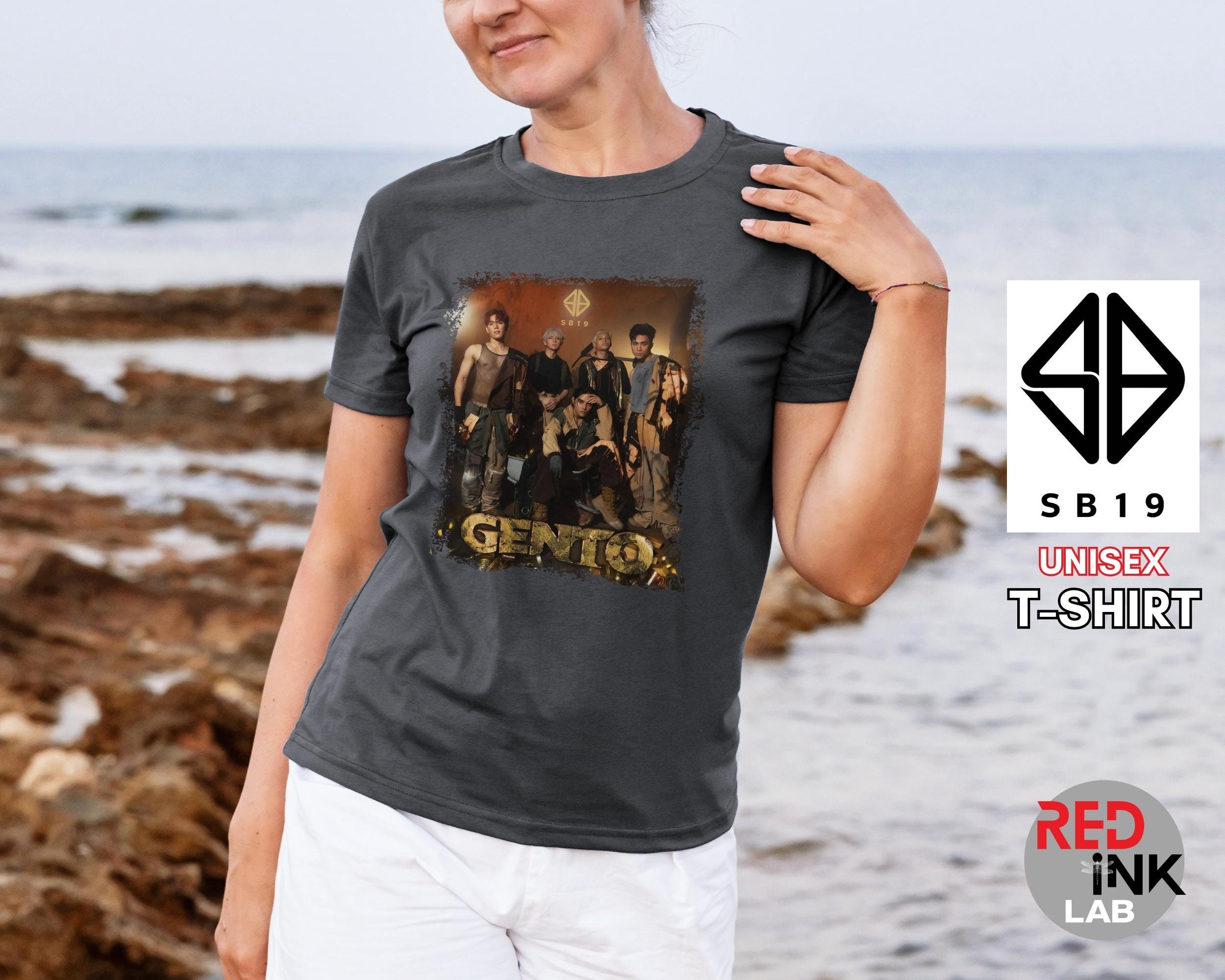 SB19 Tshirt Unisex SB19 T-shirt Gento Grunge T-shirt SB19 Filipino PPOP ...